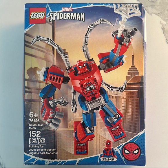 Lego | Toys | Lego Marvel Spiderman Mech 52 Piece Set | Poshmark